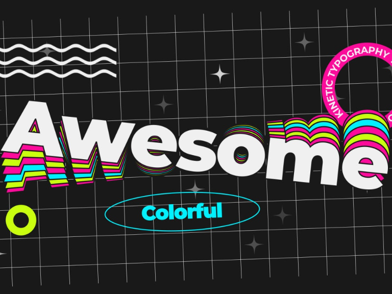 PR模板 | 复古设计有趣多彩动感标题宣传片_猿文件网官方账号-站酷ZCOOL