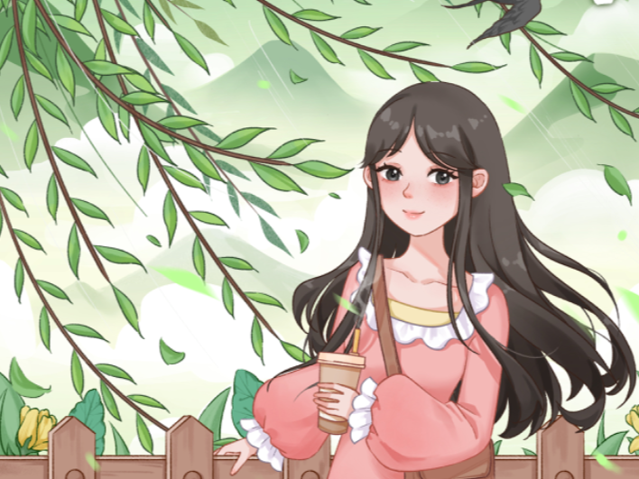 【节气·立春】插画_大示dd-站酷ZCOOL