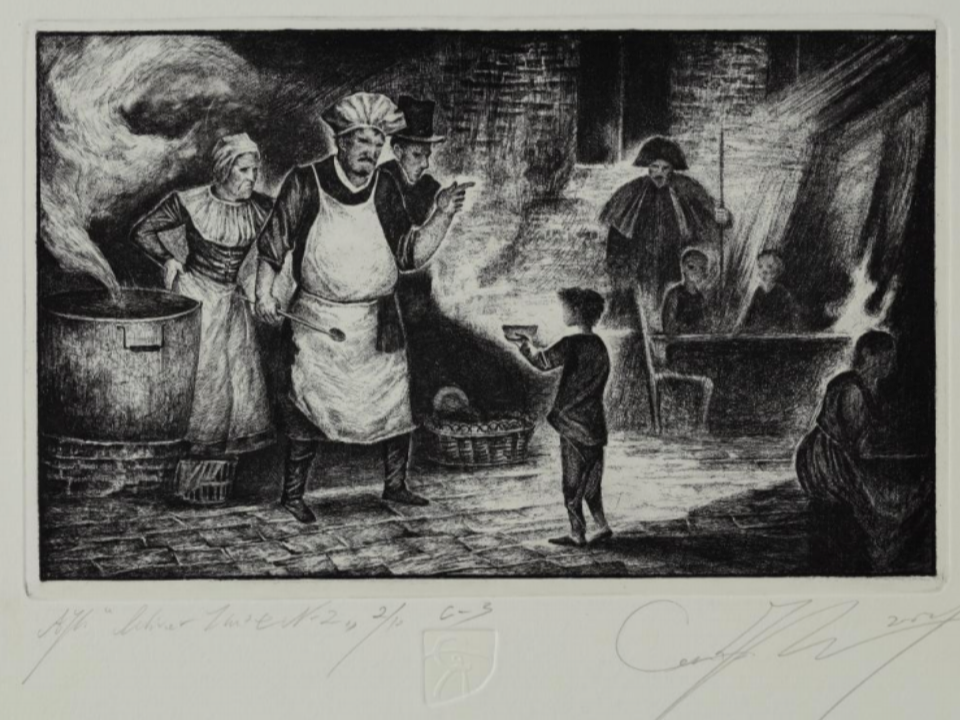 查理斯狄更斯小说《雾都孤儿 N-2》 _蕭柏梁ART-站酷ZCOOL