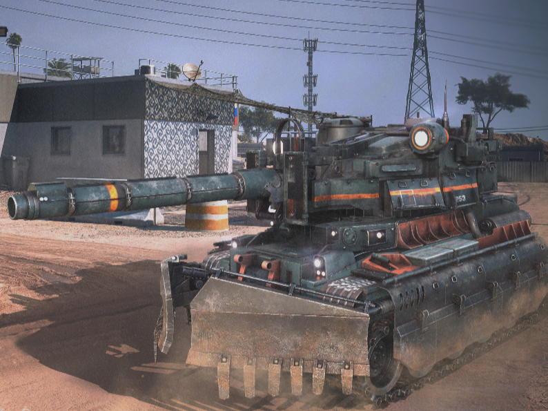 【学生作品】邓茜--《BUSTER TANK》_巧课力CGmomo-站酷ZCOOL