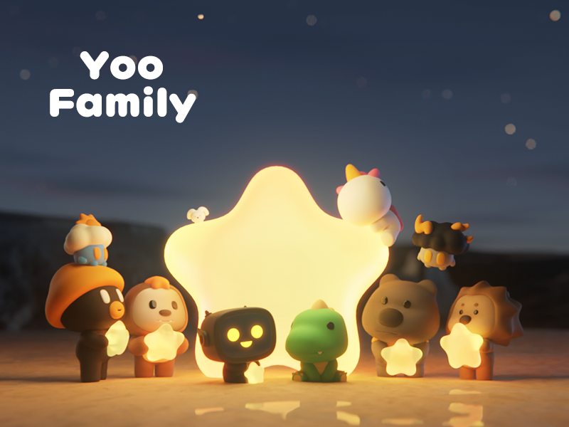 Yoo Family星愿&春天图集系列_林二虎-站酷ZCOOL