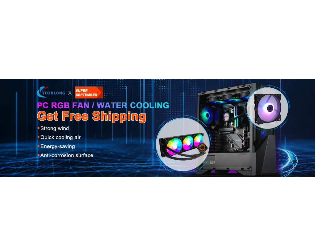 水冷散热器横幅设计_李ing-站酷ZCOOL