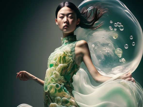 旗袍——玉_DOTCH-站酷ZCOOL