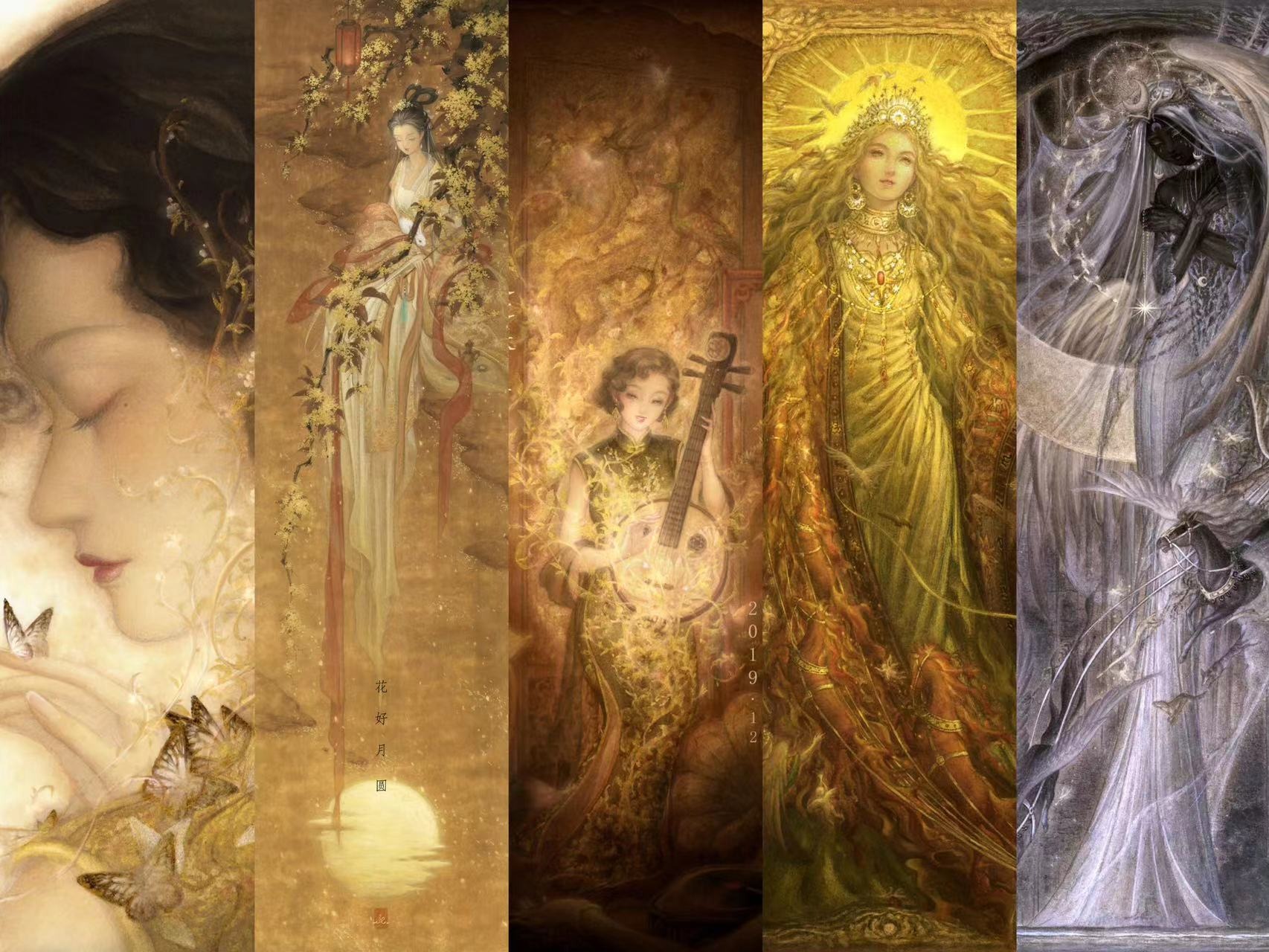 新国画 | 何塞特专访 | 手绘国风古风游戏影视艺术原画_何塞特Herset-站酷ZCOOL