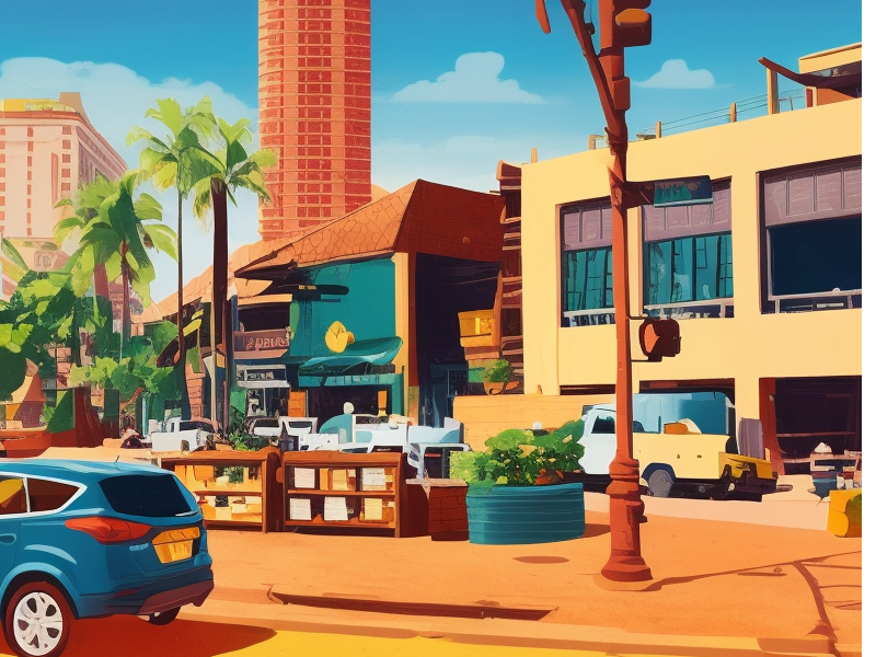 夏日插画_王圈圈OO-站酷ZCOOL