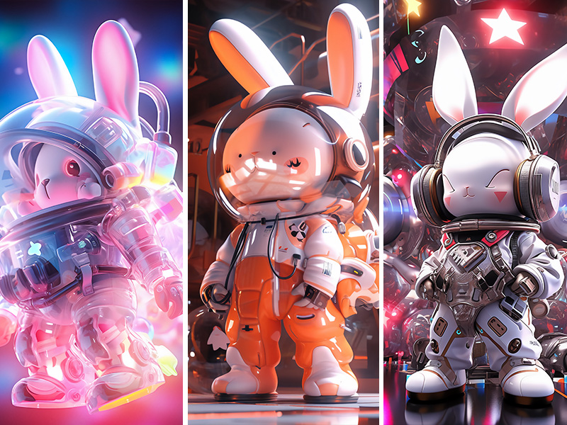 未来潮玩-兔兔主义_AIKUYY-站酷ZCOOL