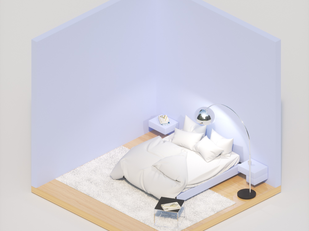 三维蜂巢行动8-卧室_CKlambo-站酷ZCOOL