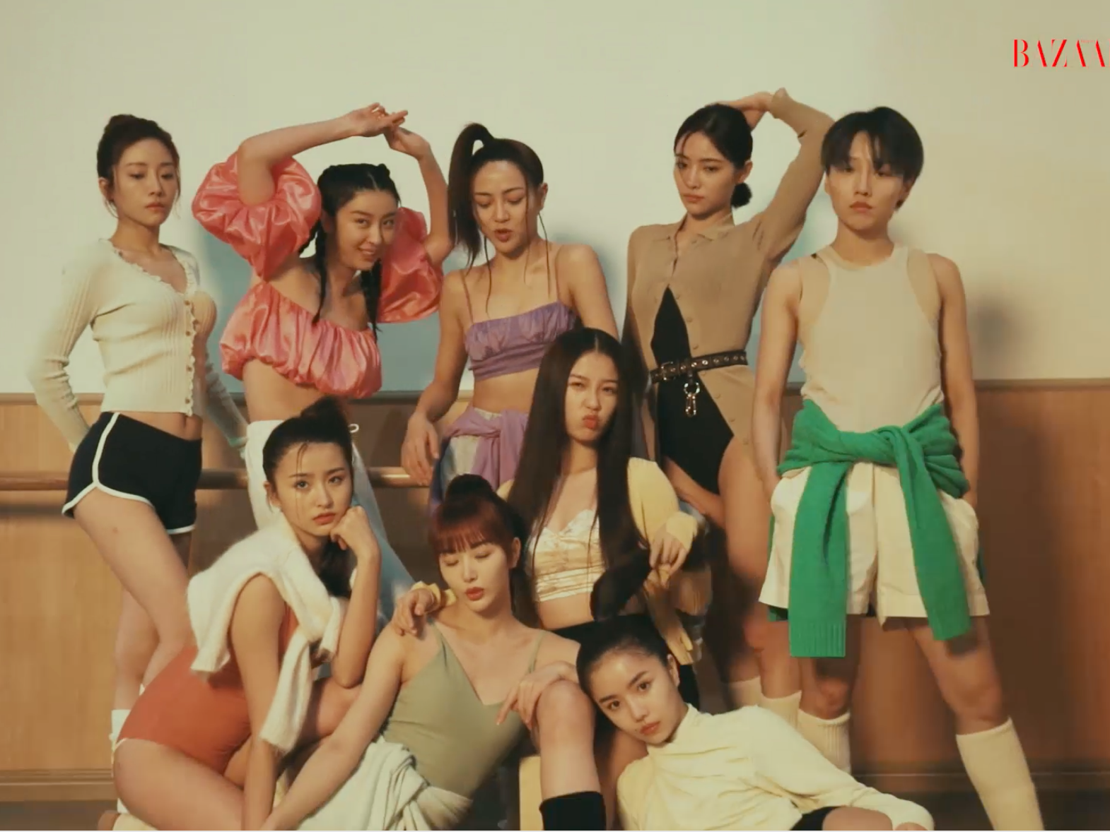 时尚芭莎X青春有你|杂志视频拍摄_小玳Jocelyn-站酷ZCOOL