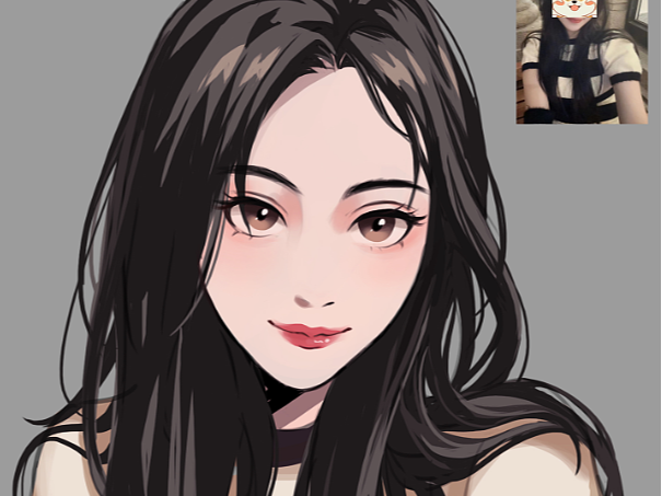 原创约稿真人手绘插画头像_蛋黄Fan-站酷ZCOOL