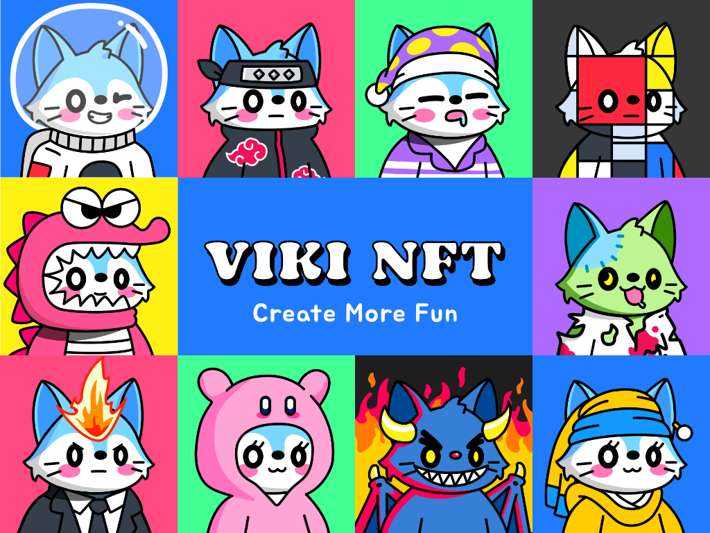 VIKI NFT Design_黄雨非-站酷ZCOOL