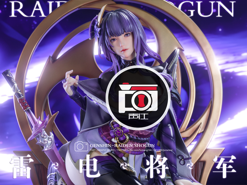 雷电将军-雕像gk拍摄_声仕-站酷ZCOOL