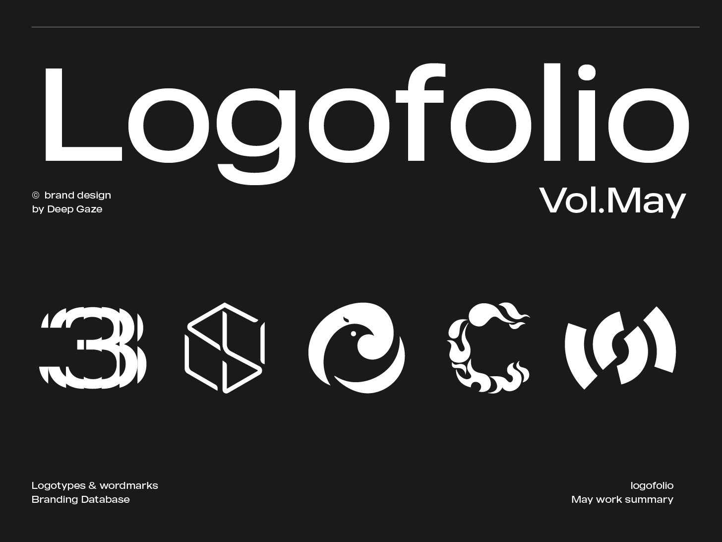 Logofolio Vol.May | 标志设计整理&图形&文字[202405]_DEEPGAZE深度凝视-站酷ZCOOL