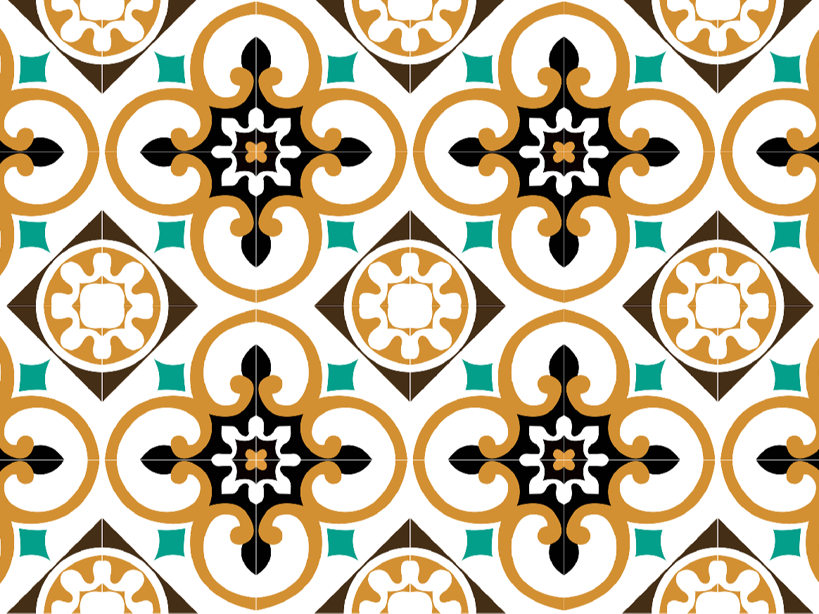 瓷砖花纹_Jane1234-站酷ZCOOL