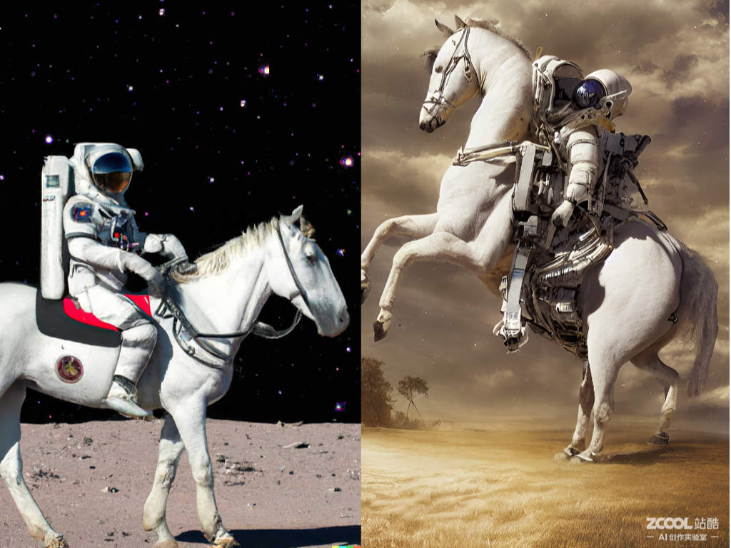 #AI创作实验室#DALL-E2 VS 站酷AI_拿铁不加糖Pro-站酷ZCOOL