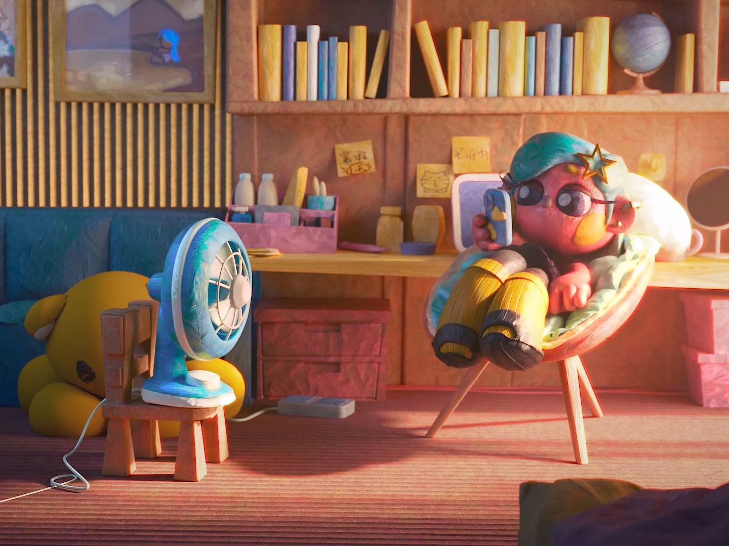 《Lily's Day》粘土定格风三维动画设计_Ninmon_tree-站酷ZCOOL