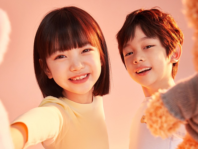 红豆儿童保暖内衣_商业修图师秦大帅-站酷ZCOOL