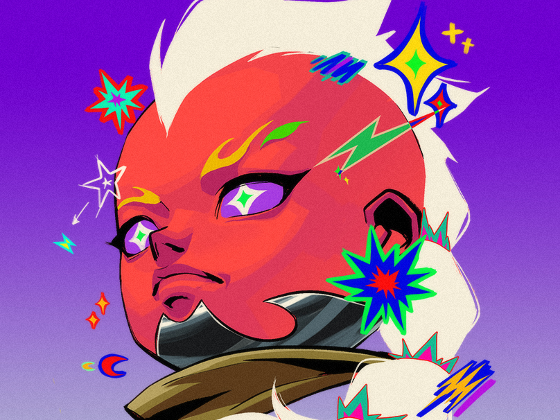 柴霖霖作品-2023-Neon Spikes[霓虹尖兵]_柴霖霖-站酷ZCOOL