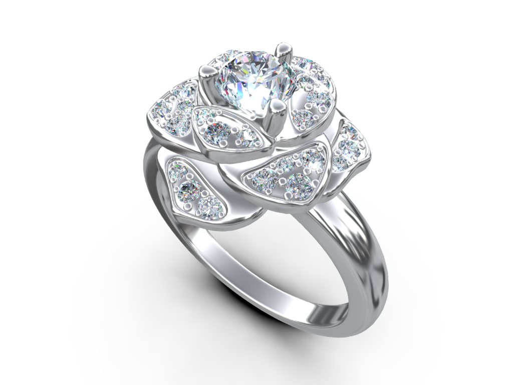 即得宝 珠宝3d设计 珠宝3d渲染 3D渲染_即得宝-站酷ZCOOL