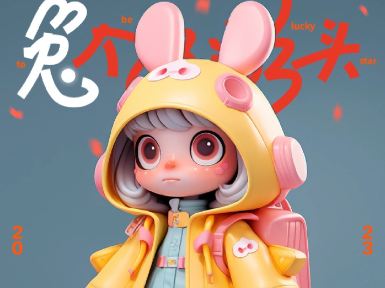 【Midjiurney·7】粉红兔波妞·附咒语_Leyoo_Liu-站酷ZCOOL