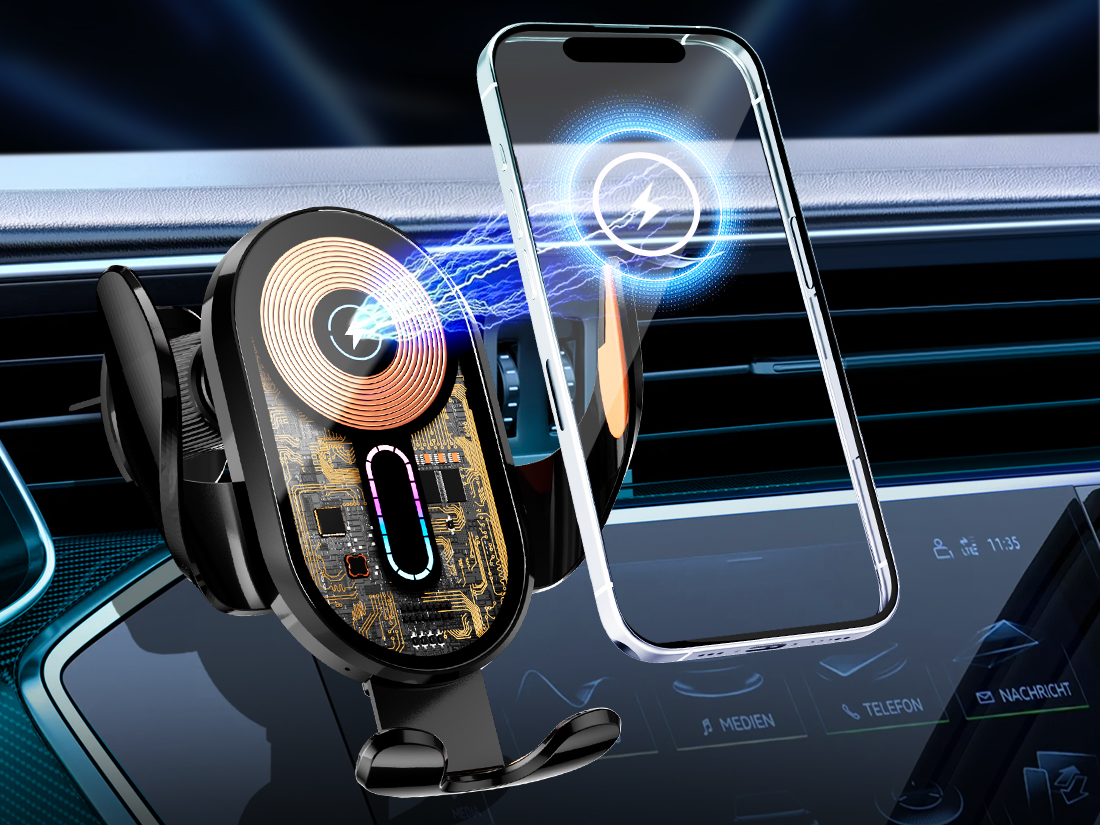 亚马逊-车载充电支架_胡先森搞设计-站酷ZCOOL