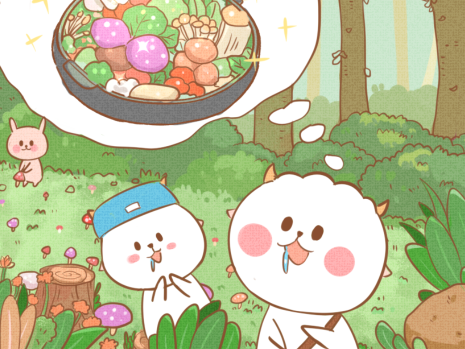 漫画分享|打工咩的春游日记02_大洋芋lucky-站酷ZCOOL