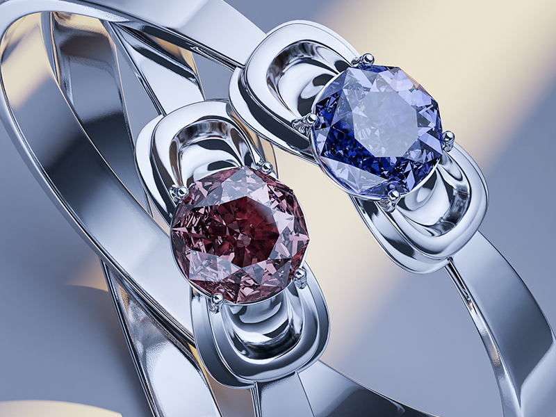 忠贞不渝的爱情『心心钻戒』 METAVERSE VISION _METAVERSEVISION-站酷ZCOOL