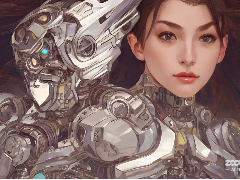 机甲少女_杨洛i-站酷ZCOOL