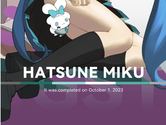 【同人】Miku 第二弹_有着春天的咸鱼-站酷ZCOOL