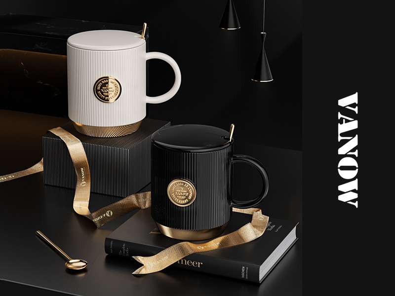 【VANOW】马克杯详情 | 水杯详情 | 水杯建模渲染*2_ho_zz-站酷ZCOOL