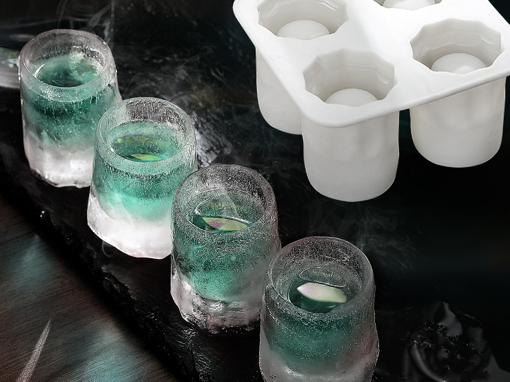 冰杯模【2022年夏季-瀑布冰美式】_北见时雨-站酷ZCOOL