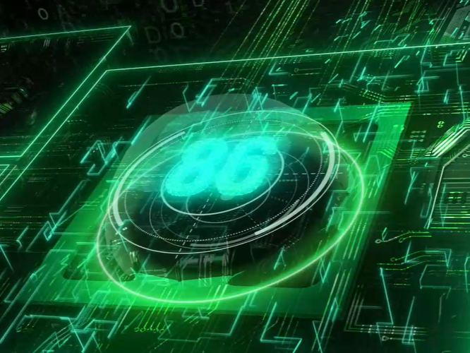 AE 芯片3D动态设计短片 EXPERIMENT_delicious_dog-站酷ZCOOL