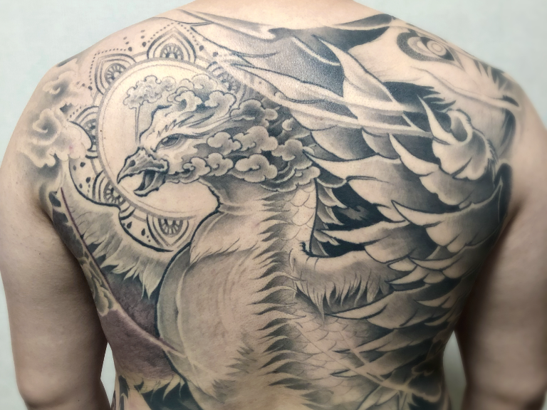 两个传统风格纹身_2nu7lg-站酷ZCOOL