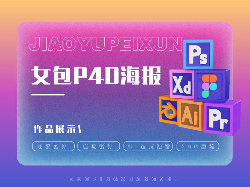 女包P4D海报_唐多多0919-站酷ZCOOL