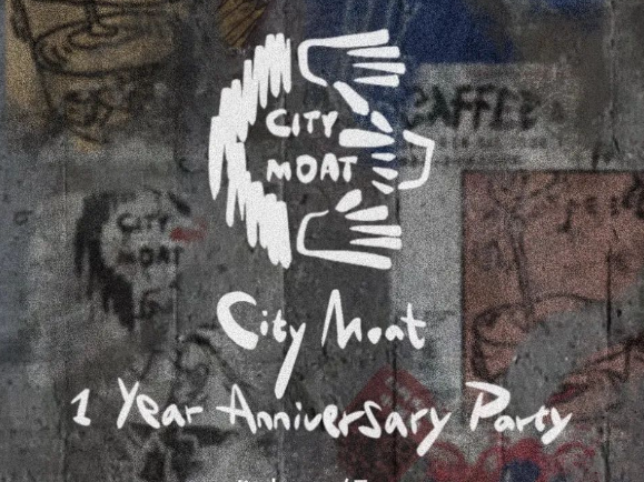 活动海报 |《City Moat 一周年！》_这是小桃-站酷ZCOOL