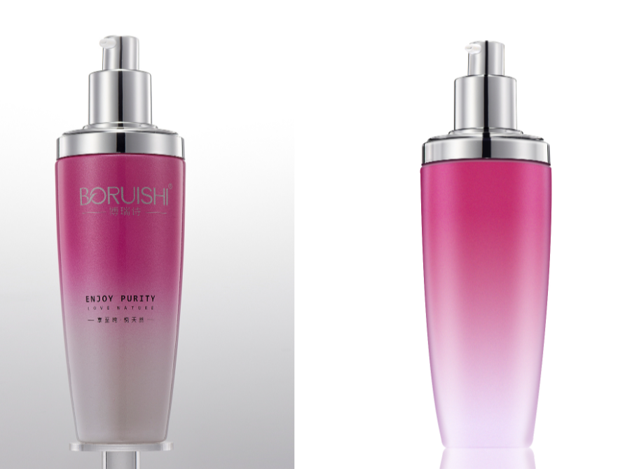 粉色化妆瓶子精修_程俊CJ-站酷ZCOOL