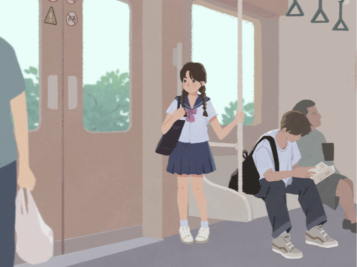 一些关于路上的画儿_韭菜盒he子-站酷ZCOOL