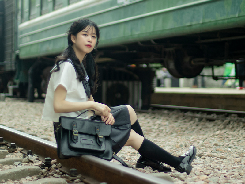 JK少女_陈宅-站酷ZCOOL