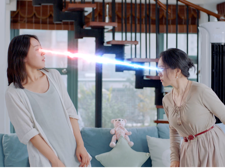 好孩子无厘头创意广告 《好孩子秒解家庭危机》_在发光的男人-站酷ZCOOL