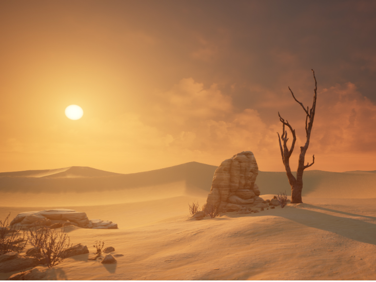 UE4场景练习__Evolution_-站酷ZCOOL