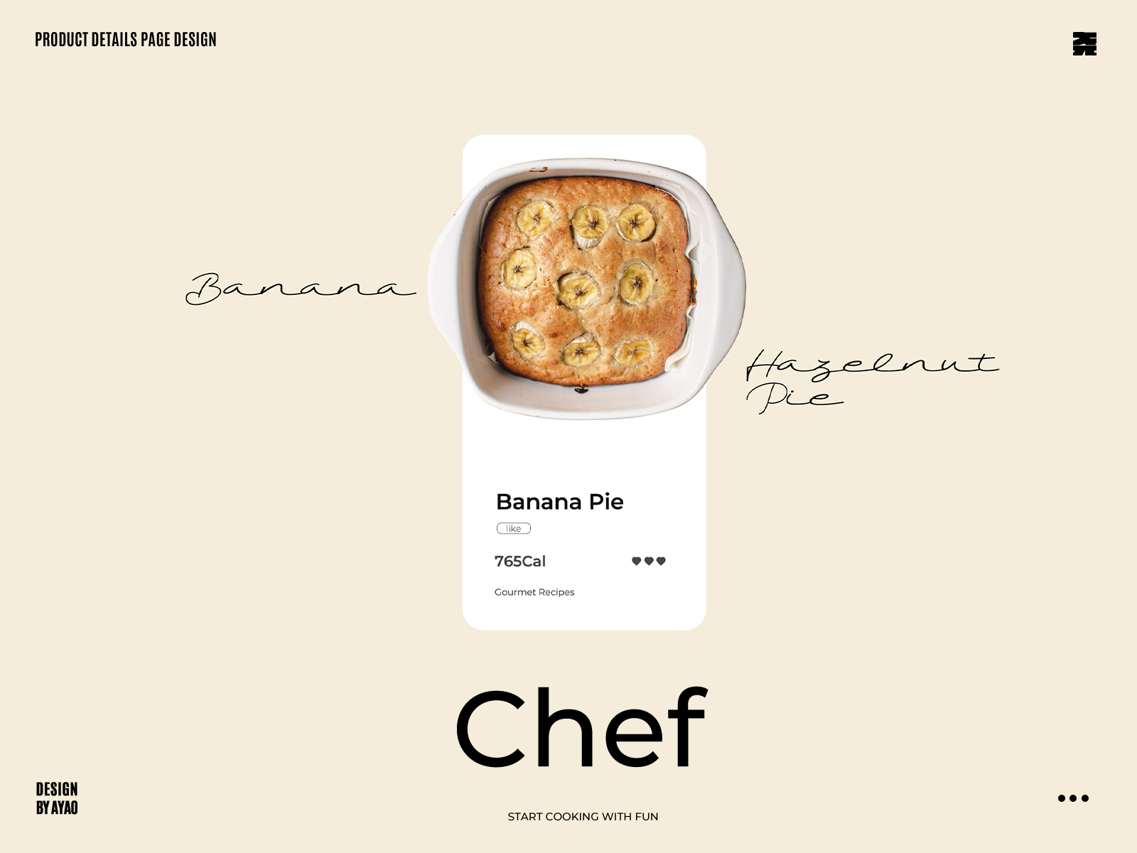 FoElem Chef 丨 Start Cooking with Fun_孙啊尧-站酷ZCOOL