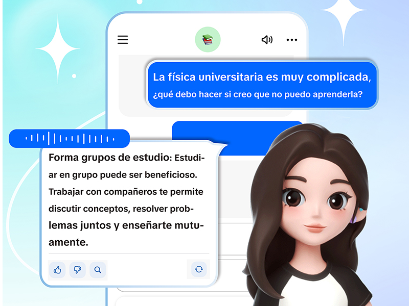 CICI人工智能对话蓝色系简约海报_咖啡色的云实-站酷ZCOOL