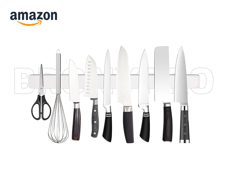 亚马逊套图/厨房杂件/磁吸刀架_幽巷-站酷ZCOOL