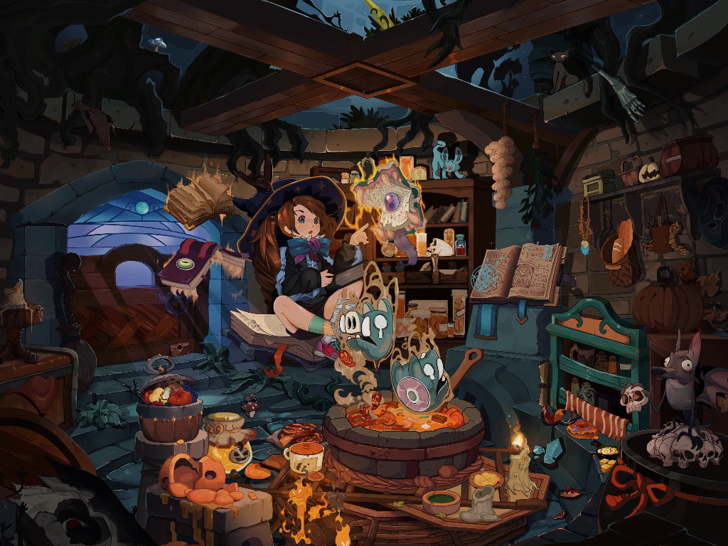 女巫的厨房_郑君君er-站酷ZCOOL