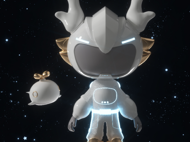 龙潜潜 品牌ip设计 数字艺术藏品 主题设计 Hellolink_hellolinkdesign-站酷ZCOOL