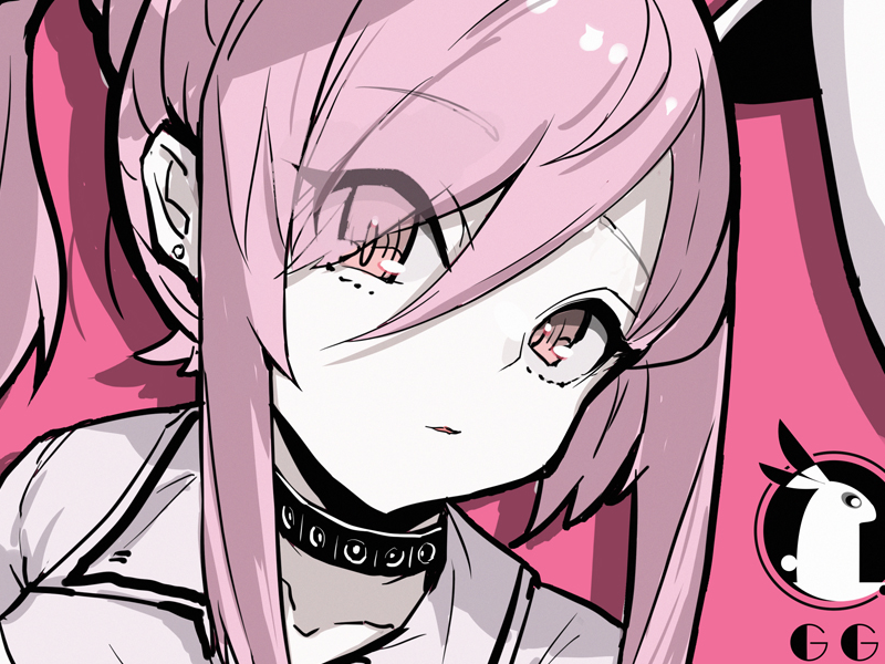 兔子MM-学习望月画风_道奇兔-站酷ZCOOL