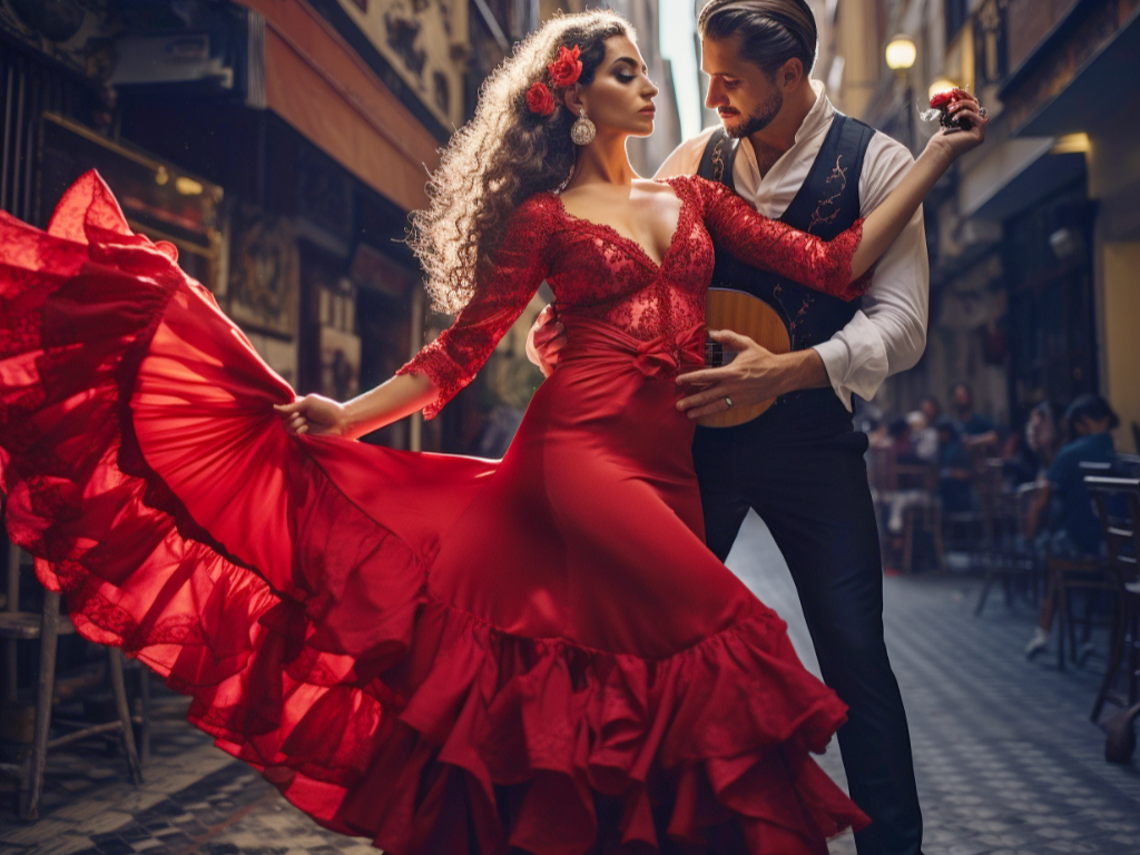 弗拉门戈舞_陈三生-站酷ZCOOL