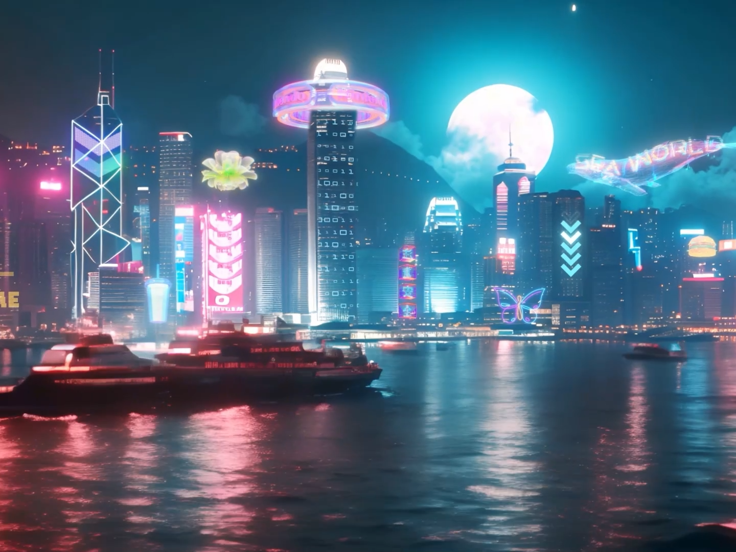 AIGC 香港万象_Jeoffrg-站酷ZCOOL