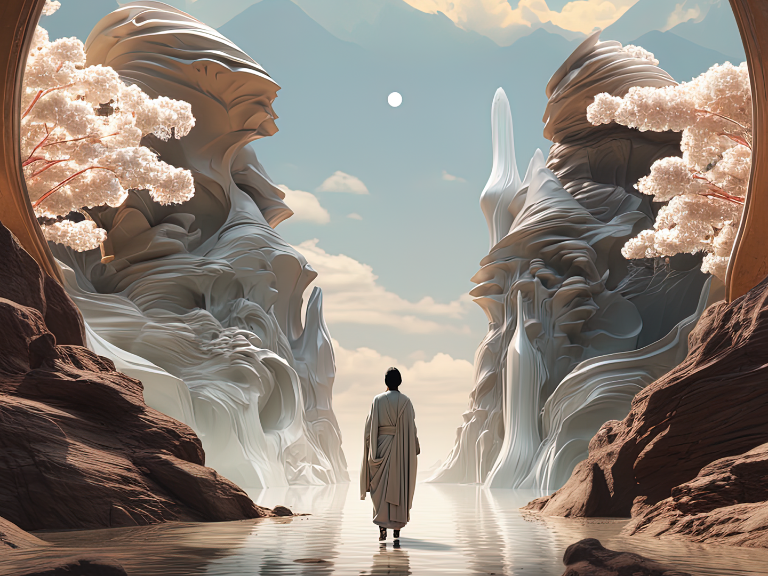 AIGC I 东方境界海报系列_HIDENICO-站酷ZCOOL