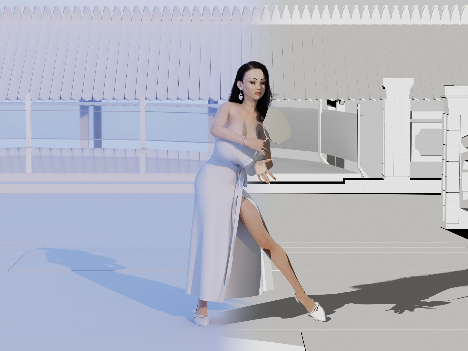 好久没更新了，白模预告一下！_奥拓ABKLS-站酷ZCOOL