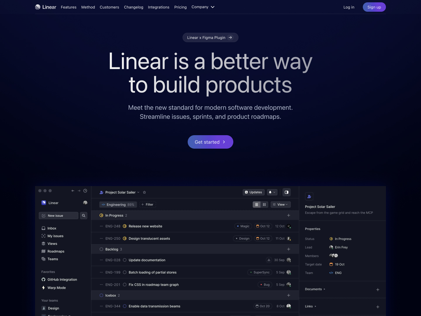 LInear官网_一碗豆花-站酷ZCOOL
